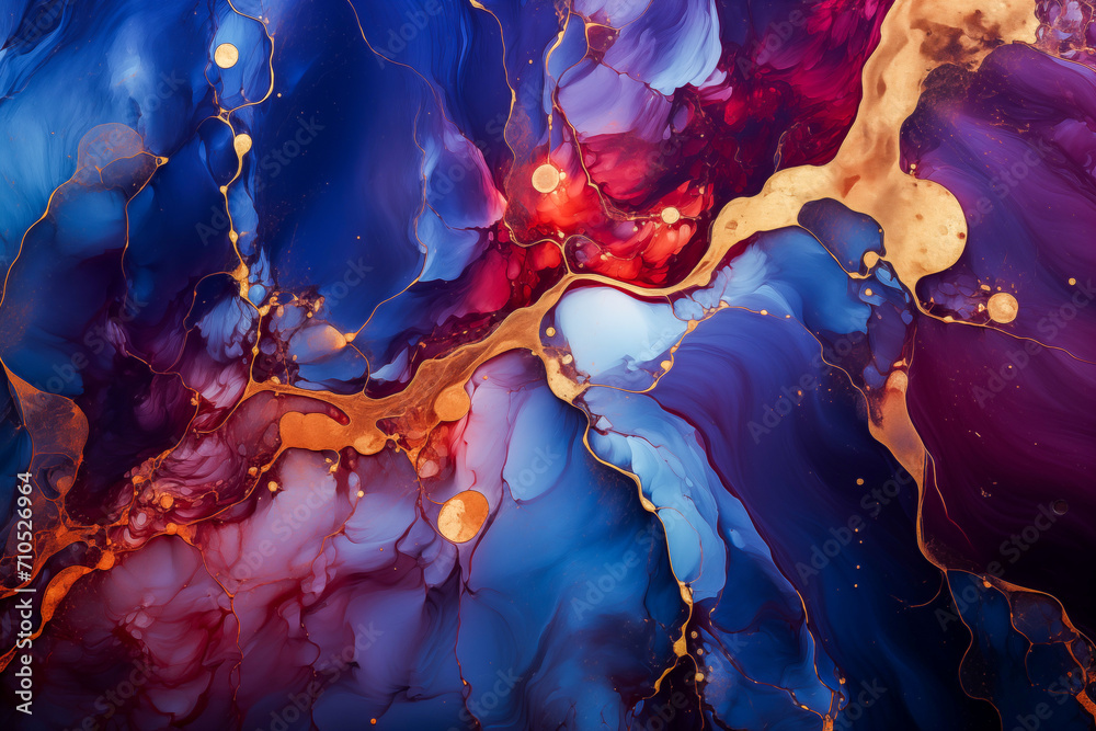 Abstract background with fluid art. Elegant background for website ...