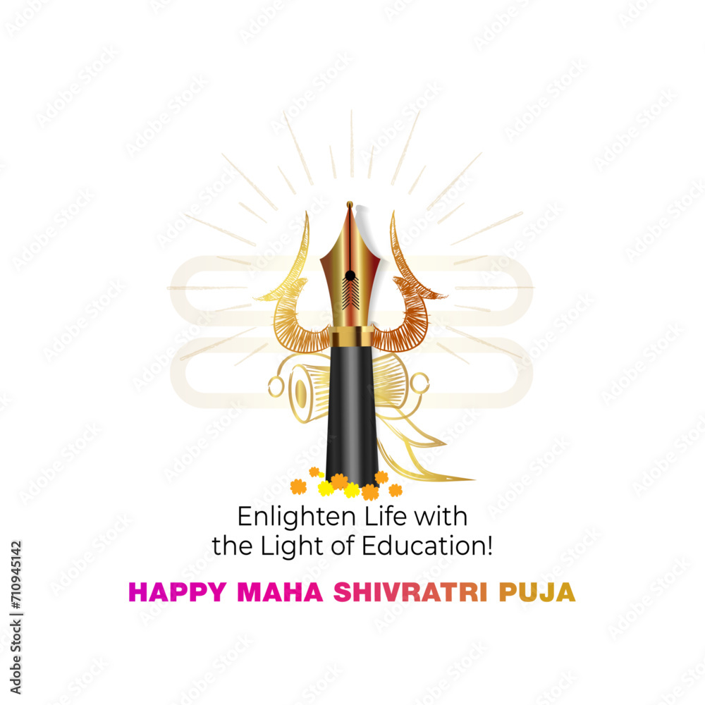 Maha shivratri puja creative post design. Indian hindu god, Lord Shiva ...