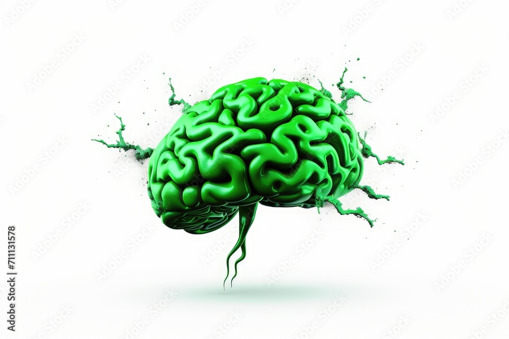 Ilustração Radiographic human brain tumors - Glioma, Meningioma ...