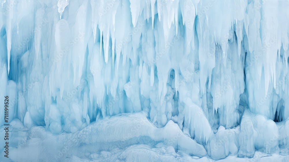 frozen terrain ice background illustration landscape winter, frost snow ...