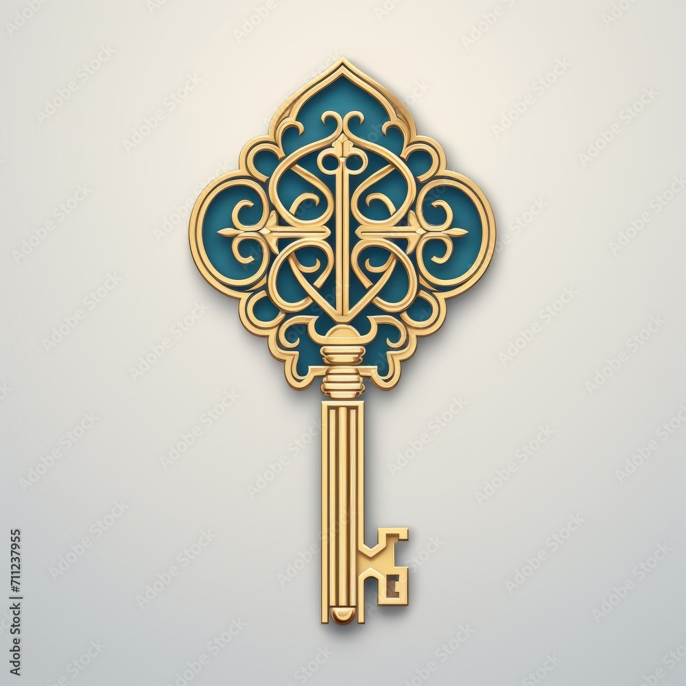 Stock-Illustration „Keys of St. Peter icon. Keys to The Kingdom of ...
