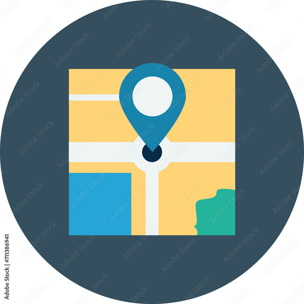Image vectorielle Stock map pointer with icon. maps and navigation icon design. map icon vector ...