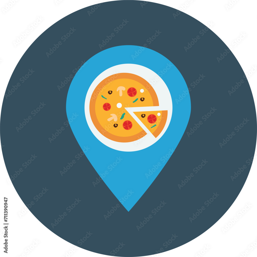 food and icon. maps and navigation icon design. map icon vector png ...
