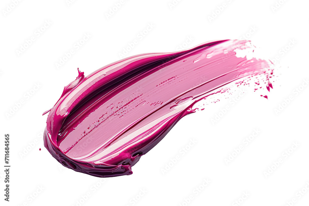 Lipstick or cosmetics smear smudge isolated on transparent png ...