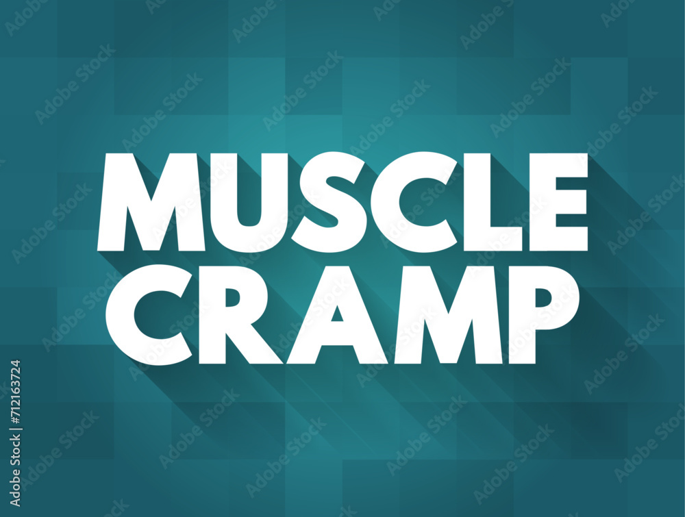 Muscle Cramp is a sudden, unexpected tightening of one or more muscle ...