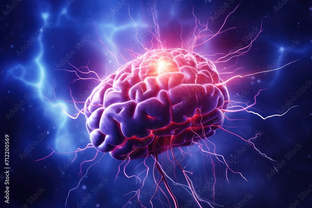 Neurological diagram depicts various brain diseases such as Alzheimer's ...