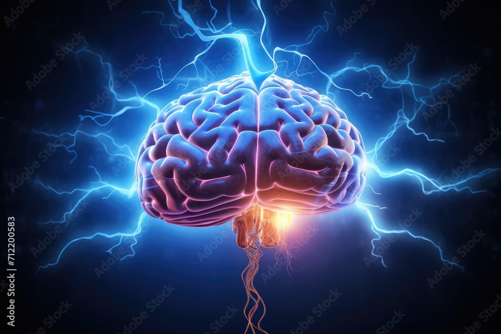 Neurological diagram depicts various brain diseases such as Alzheimer's ...