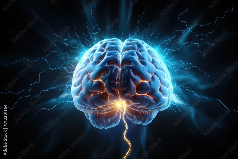 Neurological diagram depicts various brain diseases such as Alzheimer's ...