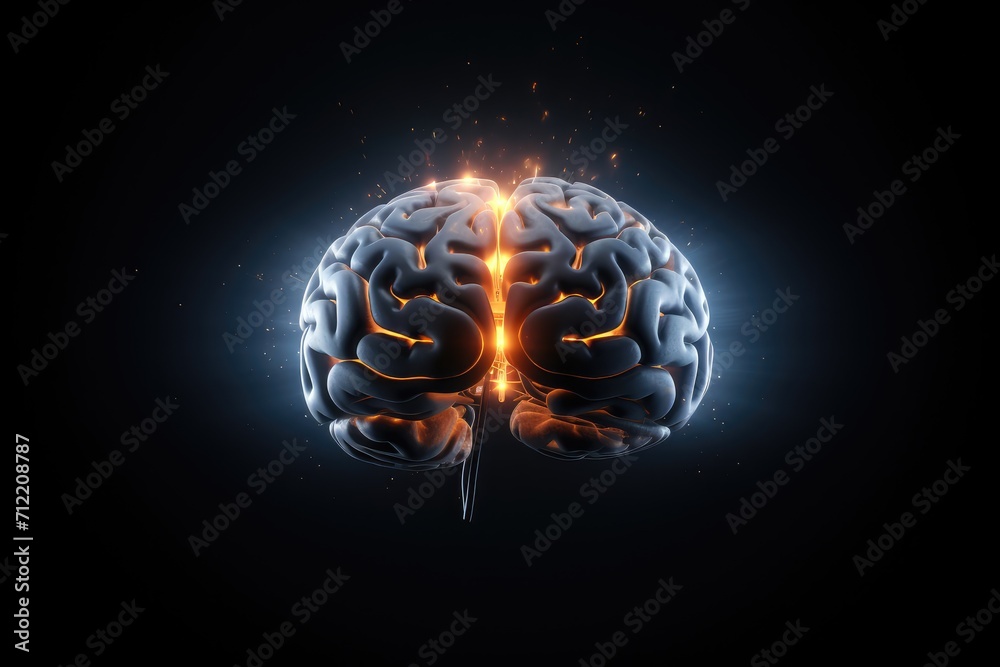 Brain disease diagnostics axon, Hounsfield Units (HU), intracranial ...