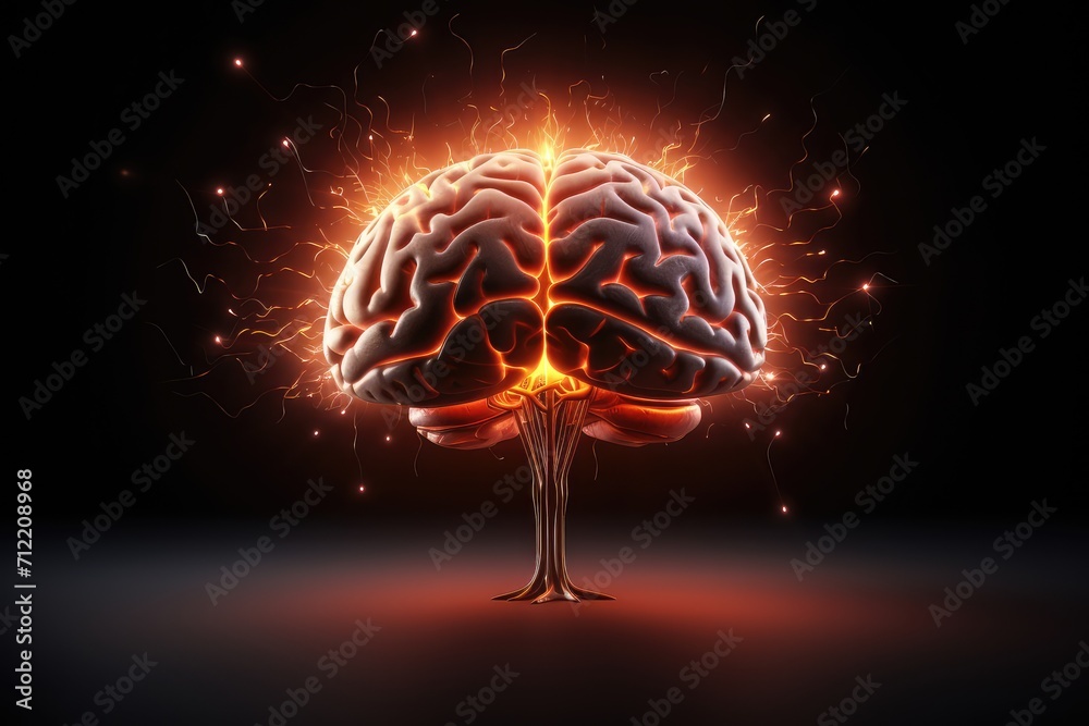 Brain disease diagnostics axon, Hounsfield Units (HU), intracranial ...