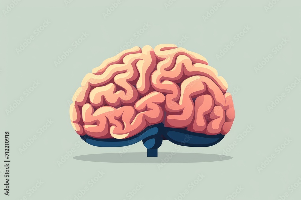 Ilustración de Stock 3D brain, brainstorming SCAMPER, Six Thinking Hats ...