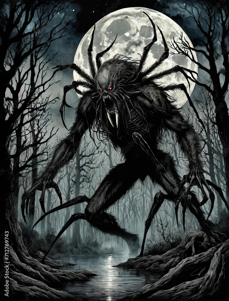 Terrifying Children Nightmares - Dark Forest, Spider Queen, Giant ...