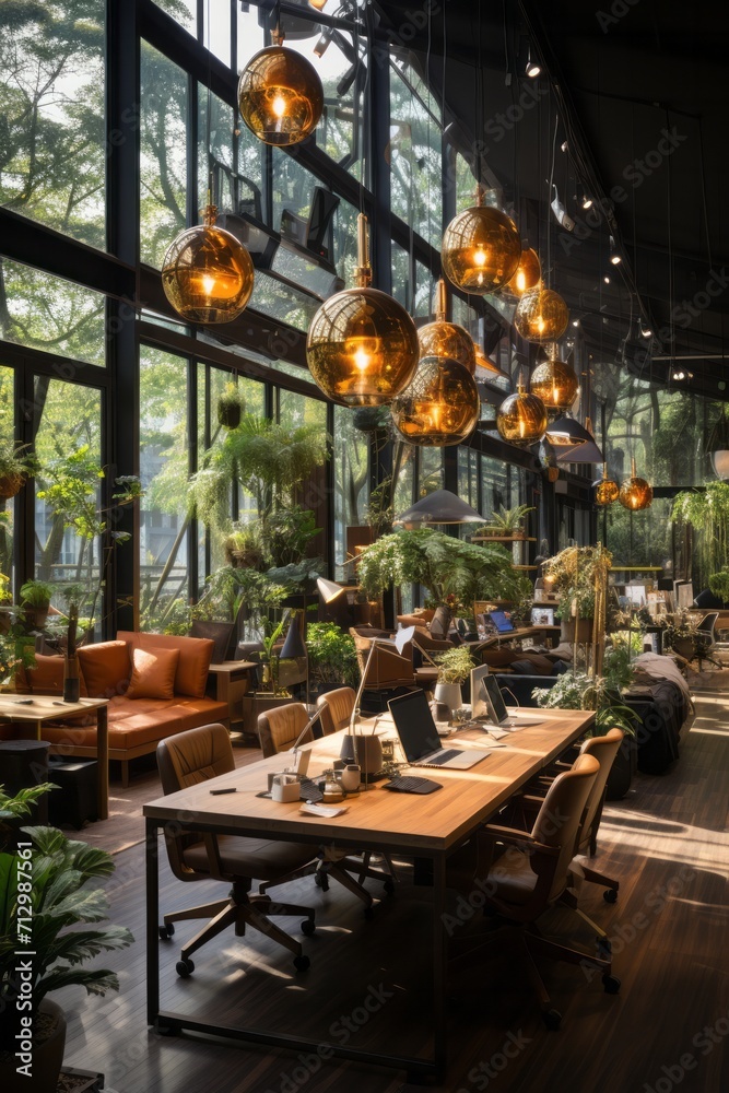 Company's physical office space transformed into a collaborative hub ...