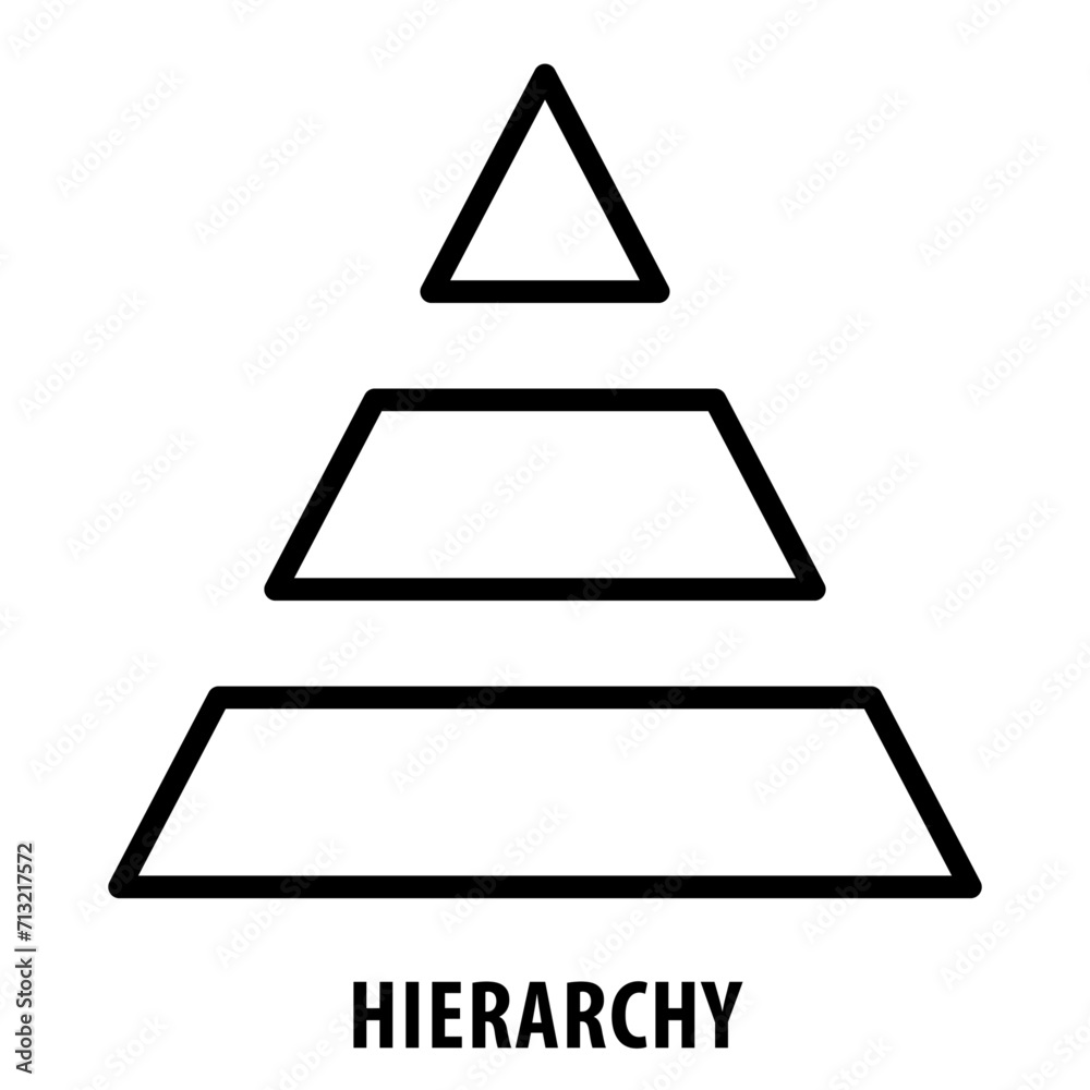 Hierarchy, icon, Hierarchy, Organizational Hierarchy, Corporate ...