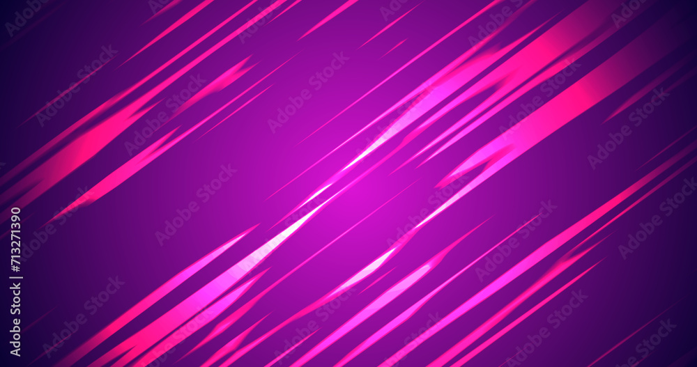 Anime Manga style speed lines animation. High-speed flying diagonally ...