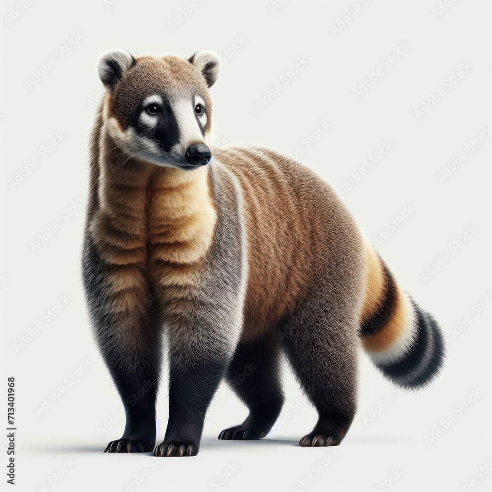 Coati, nasua, pizote, anton, tejon mexicano, Coatimundi, Hog-nosed Coon ...