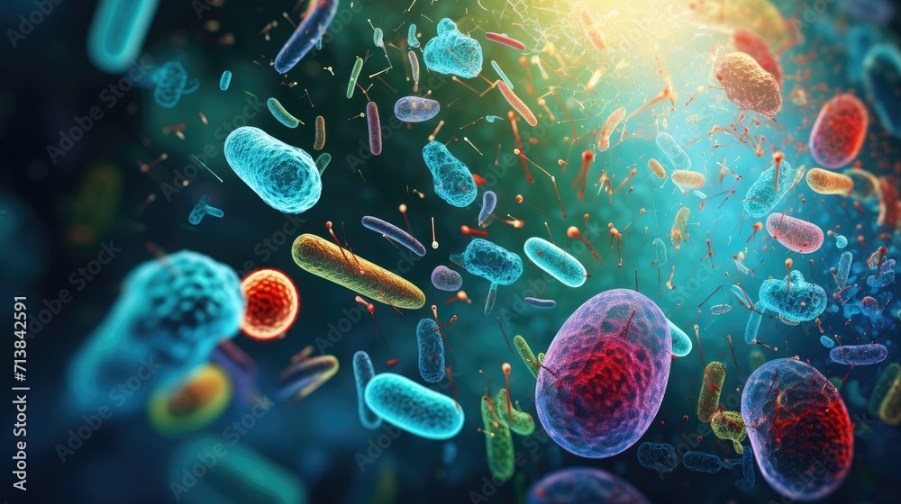 Probiotics Bacteria in Biological Science: Microscopic Medicine for ...