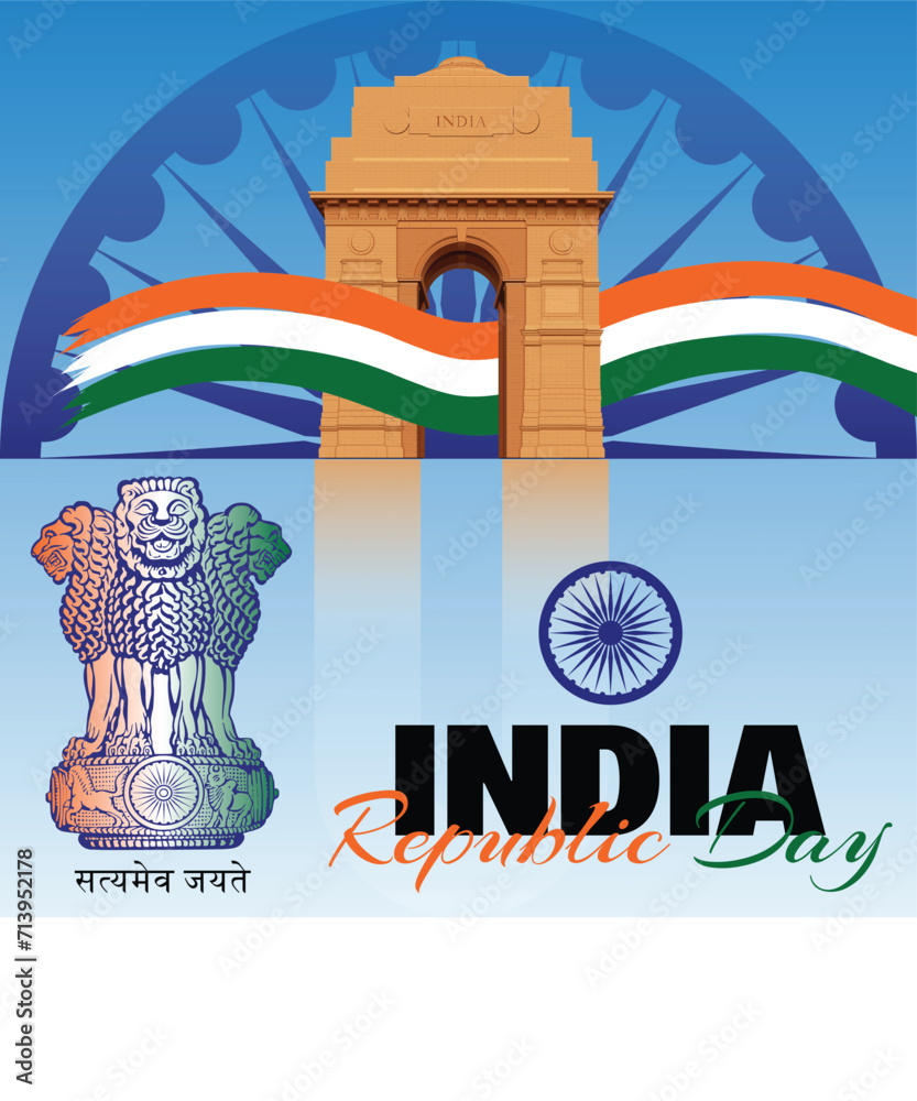 Unity in Diversity: India's Republic Day Triumph, This vector ...