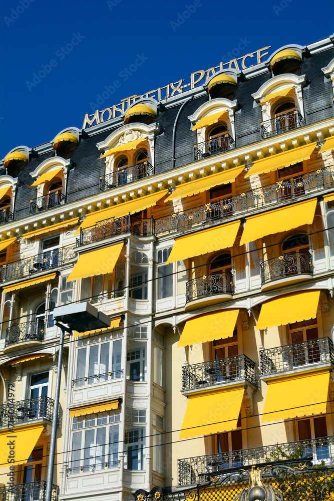 Montreux, Vaud, Switzerland, Europe - Hotel Fairmont Le Montreux Palace ...