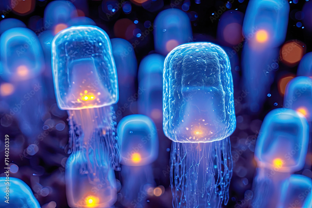 Brain structure synapses microbiology braincells electronic microscopy ...