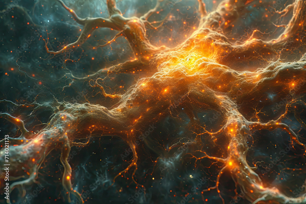 Brain structure synapses microbiology braincells electronic microscopy ...