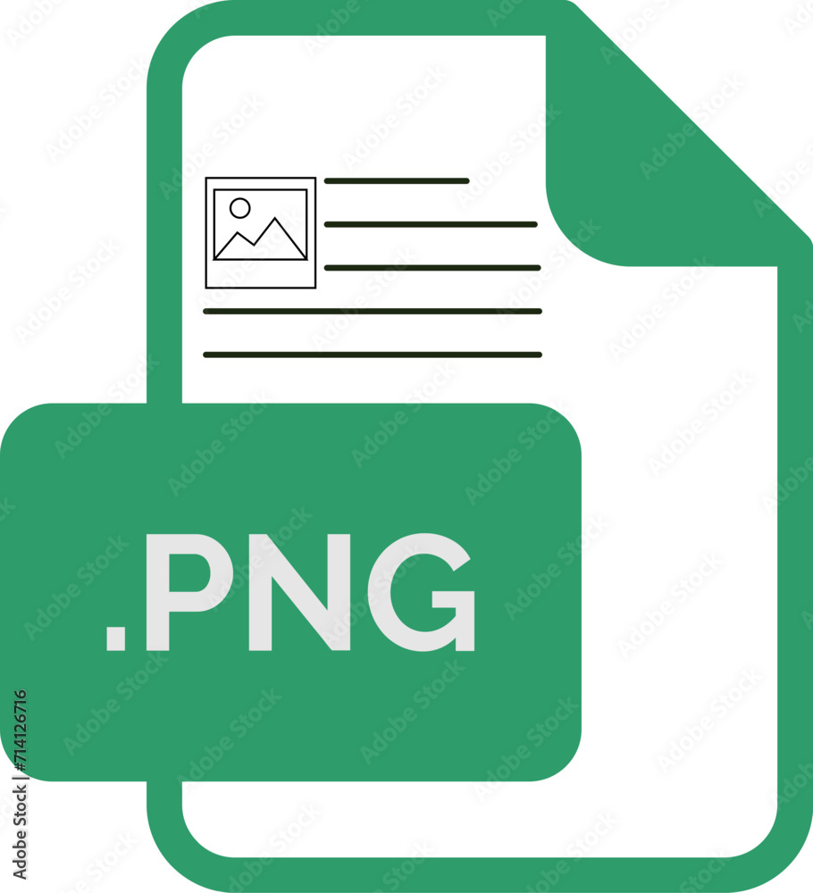 PNG File extension Icon Jade Fill rounded corners Stock Vector | Adobe ...