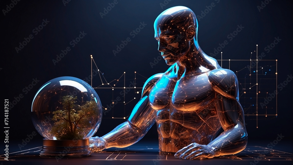 Robot cyborg and the world of information technology artificial ...
