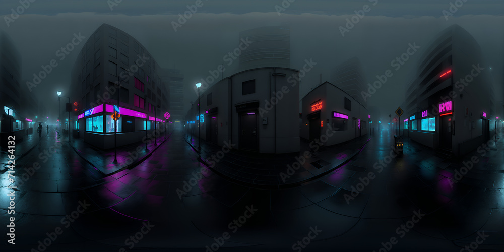 Full 360 degrees seamless spherical panorama HDRI equirectangular ...