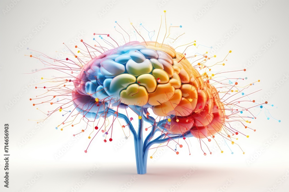 Neuronal learning, 3d neurons forge new connections, strengthening the ...