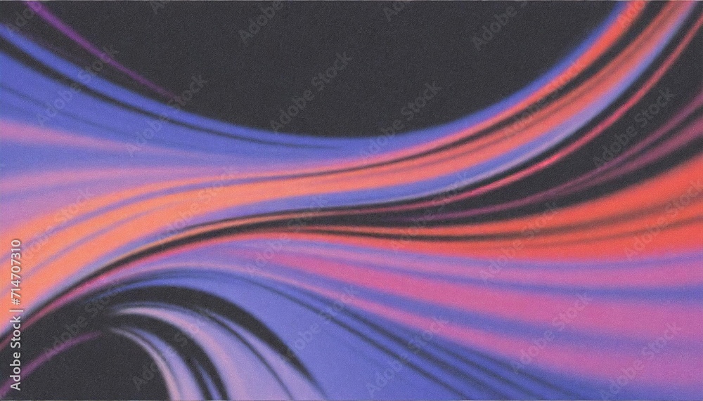 Beautiful trippy color gradient background with noise. Abstract vintage ...