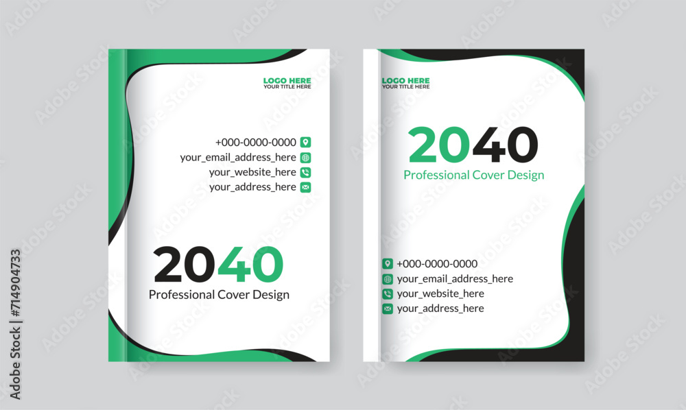 Clean and unique cover page design, corporate brochure, creative ...