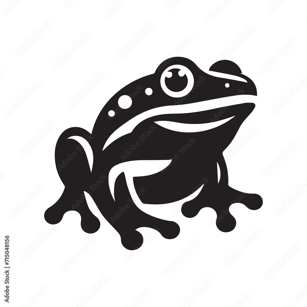 Computer Icons Desktop, frog, logo, silhouette, black Stock ...