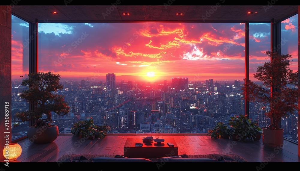 animated virtual backgrounds, stream overlay loop, interior, cozy ...