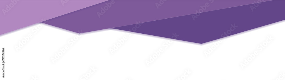 Paper cut Divider Header for App, Banners or Posters. Set of Template ...