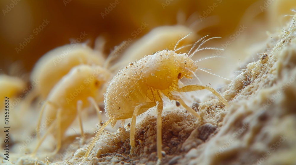 Dust mites: These are microscopic creatures that live in dust and can ...