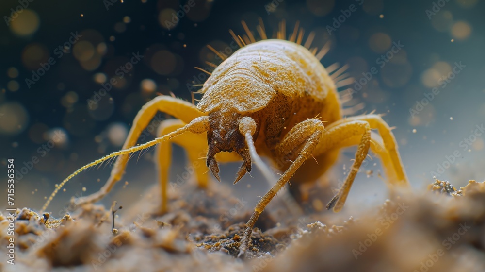 Dust mites: These are microscopic creatures that live in dust and can ...