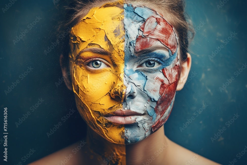 World Bipolar Day, Fusion Emotions, Portraying One Womans Multifaceted ...