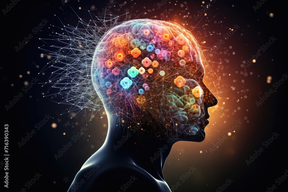 Brain Axon Neuronal Network, Metacognition amid neural symphony ...