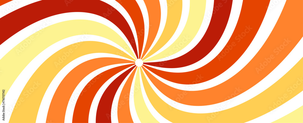 Vector de Stock retro vintage 70s style stripes background poster lines ...