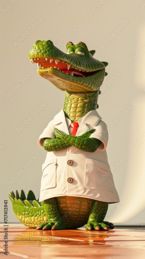 Cartoon digital avatars of Kind Kaiman With a gentle touch and a ...