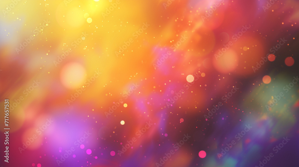 Blurry Color Background With Randomly Changing Colors And Elements ...