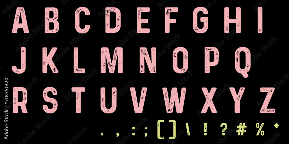 Alphabet Split Monogram, Split Letter Monogram, Alphabet Frame Font ...