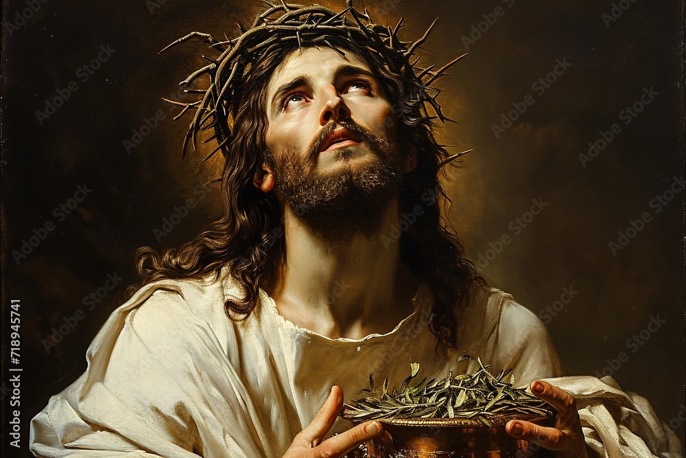 Jesus's Sleeping Beauty: A Painting of the Last Supper Generative AI ...