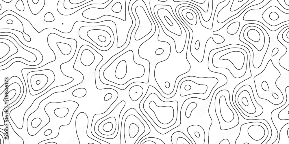 Topographic map background with geographic line map with elevation ...