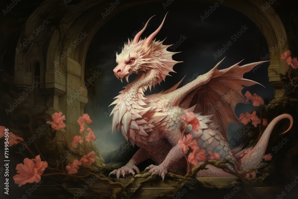 Mythical Creatures: Capture paintings of creatures that may have held ...