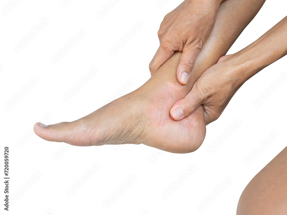 Sore ankle Pain Foot Woman, Sprain Feet Heel Knee Sore People Chronic ...