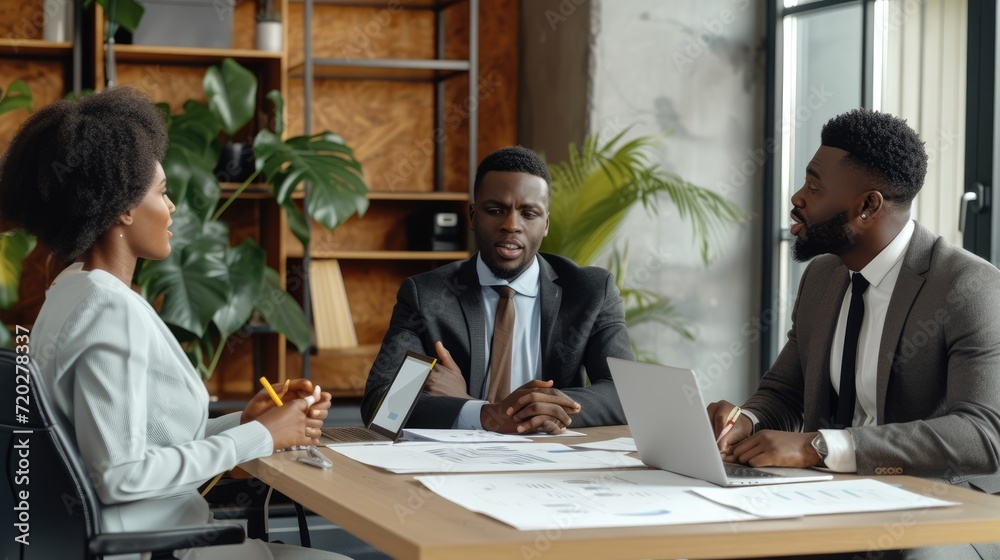 Creative Minds at Work: Team Collaborating on a Whiteboard, Mapping ...