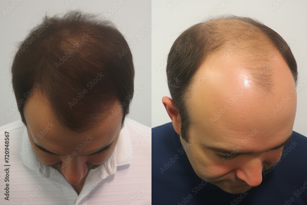 Before and after of man gets hair transplant, Hair growth, solution ...