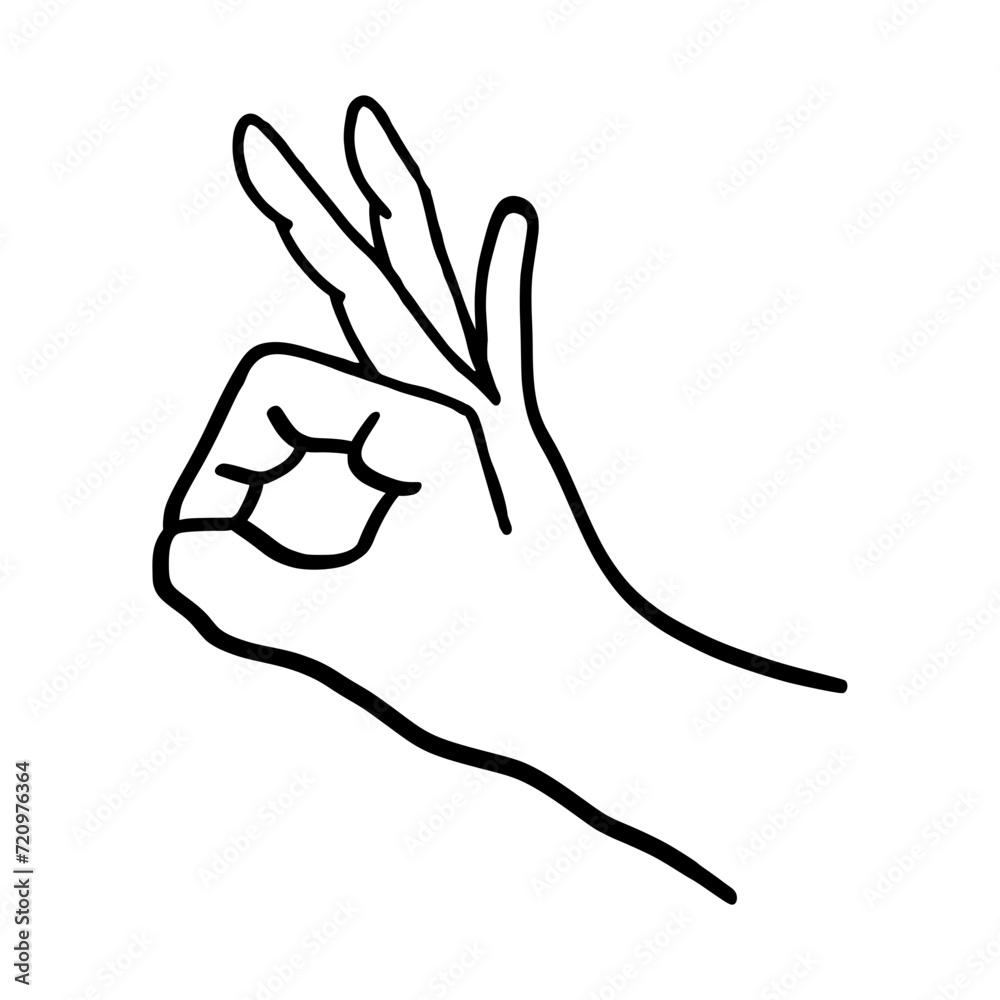 Okay hand sign svg, OK sign svg, ring hand gesture svg, all correct svg ...