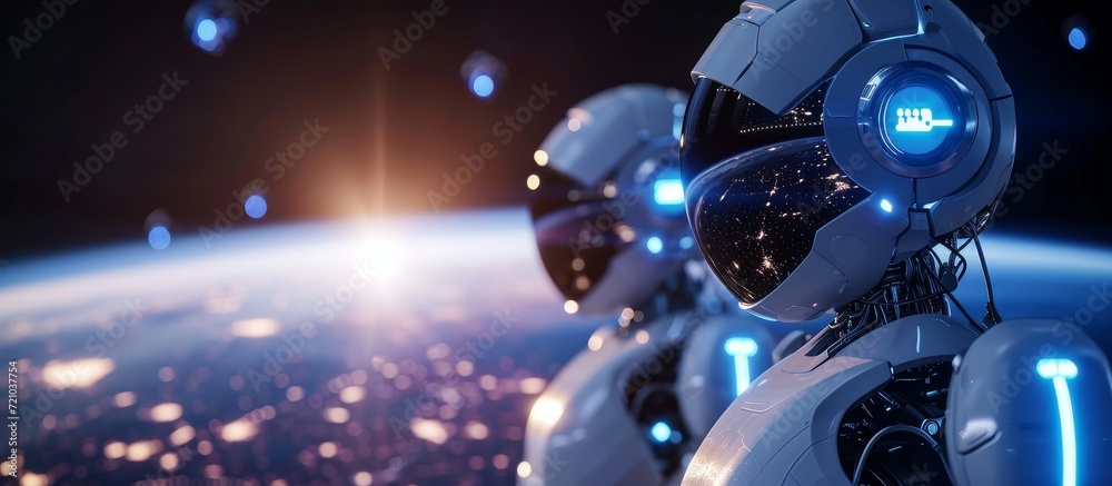 Creating an Immersive 3D Illustration: Reinforcement Learning Robots ...